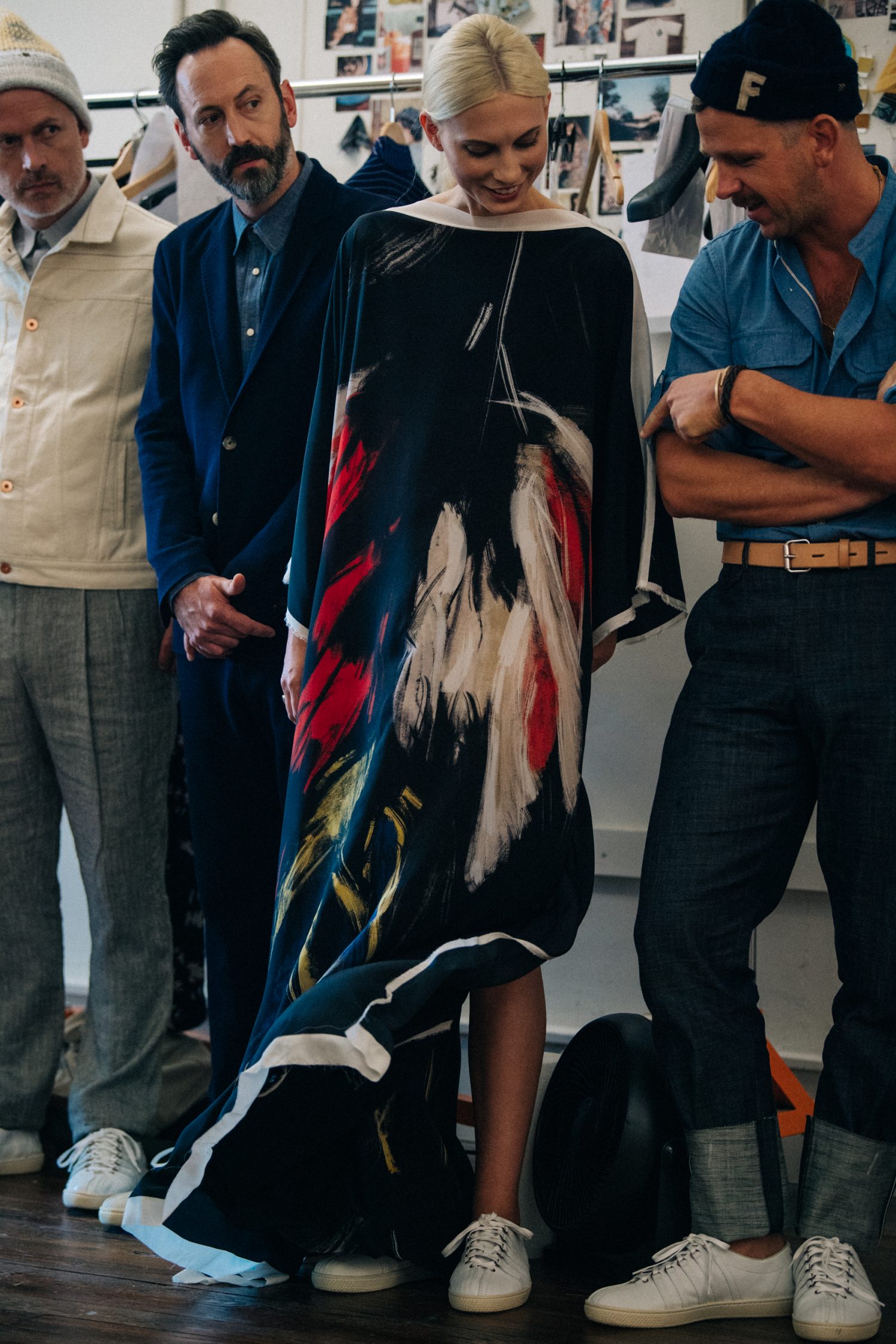 Backstage at Billy Reid | Florence - Adam Katz Sinding