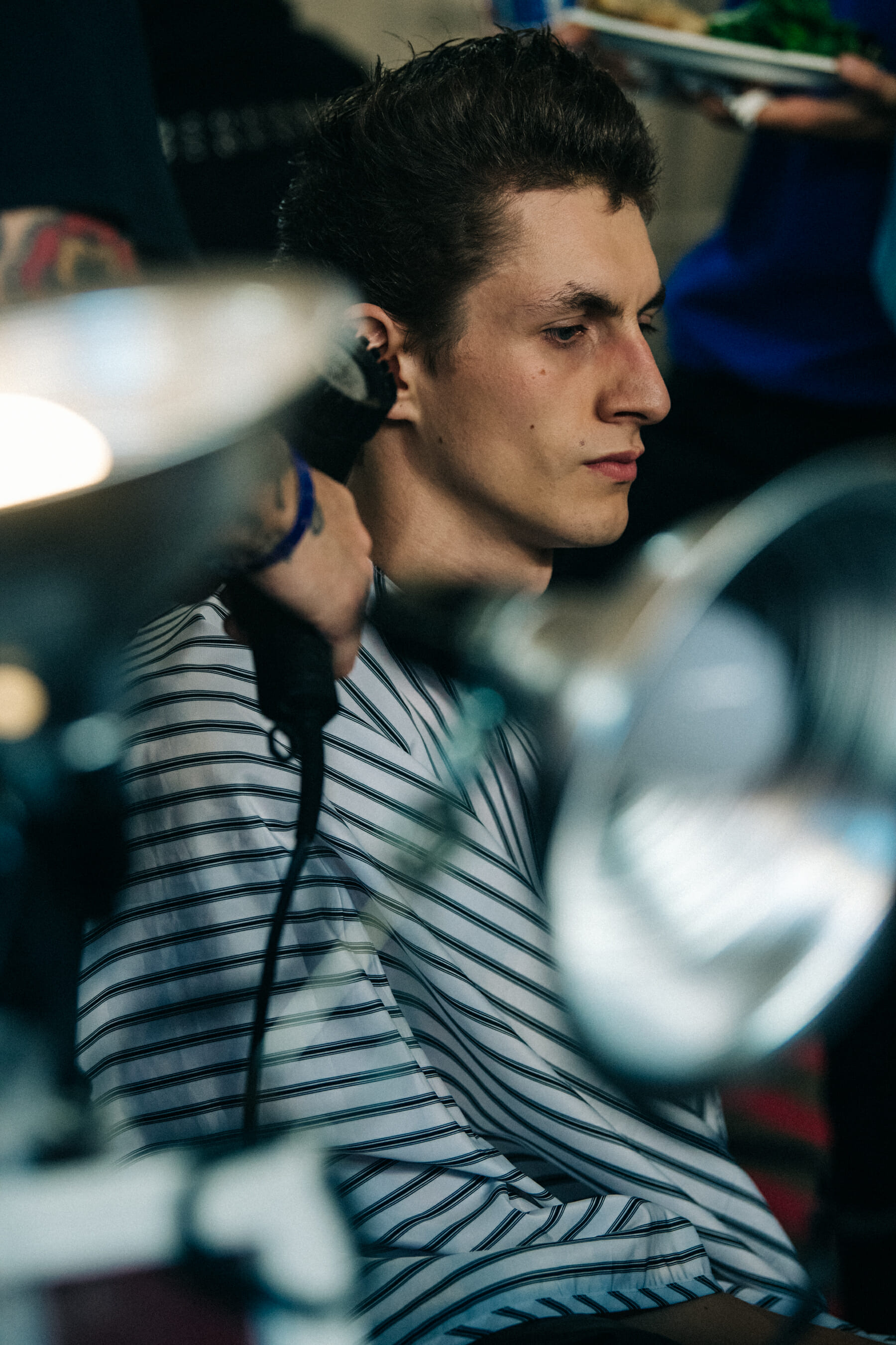 Backstage at Tom Ford, Spring/Summer 2020 - Adam Katz Sinding