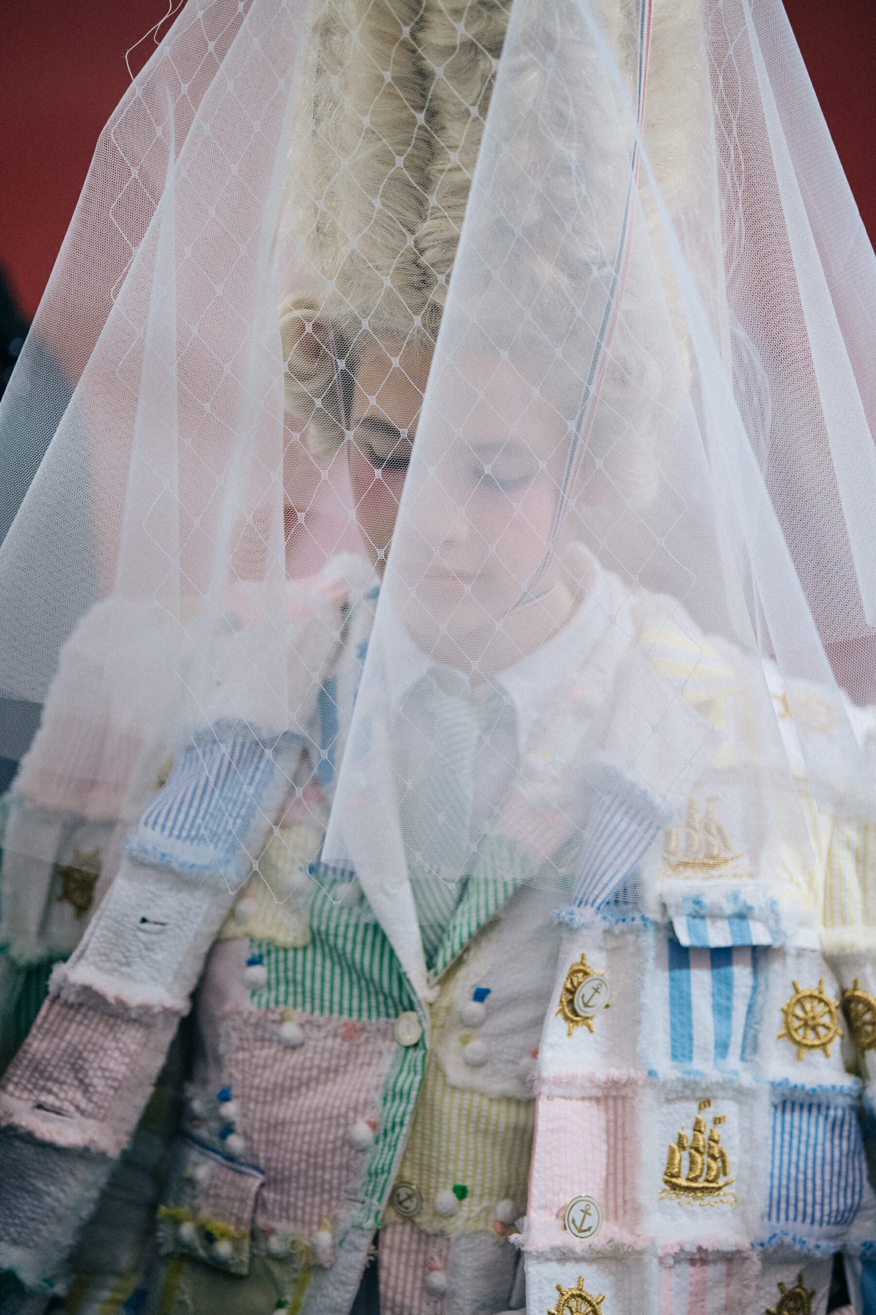 Backstage at Thom Browne, Spring/Summer 2020 - Adam Katz Sinding