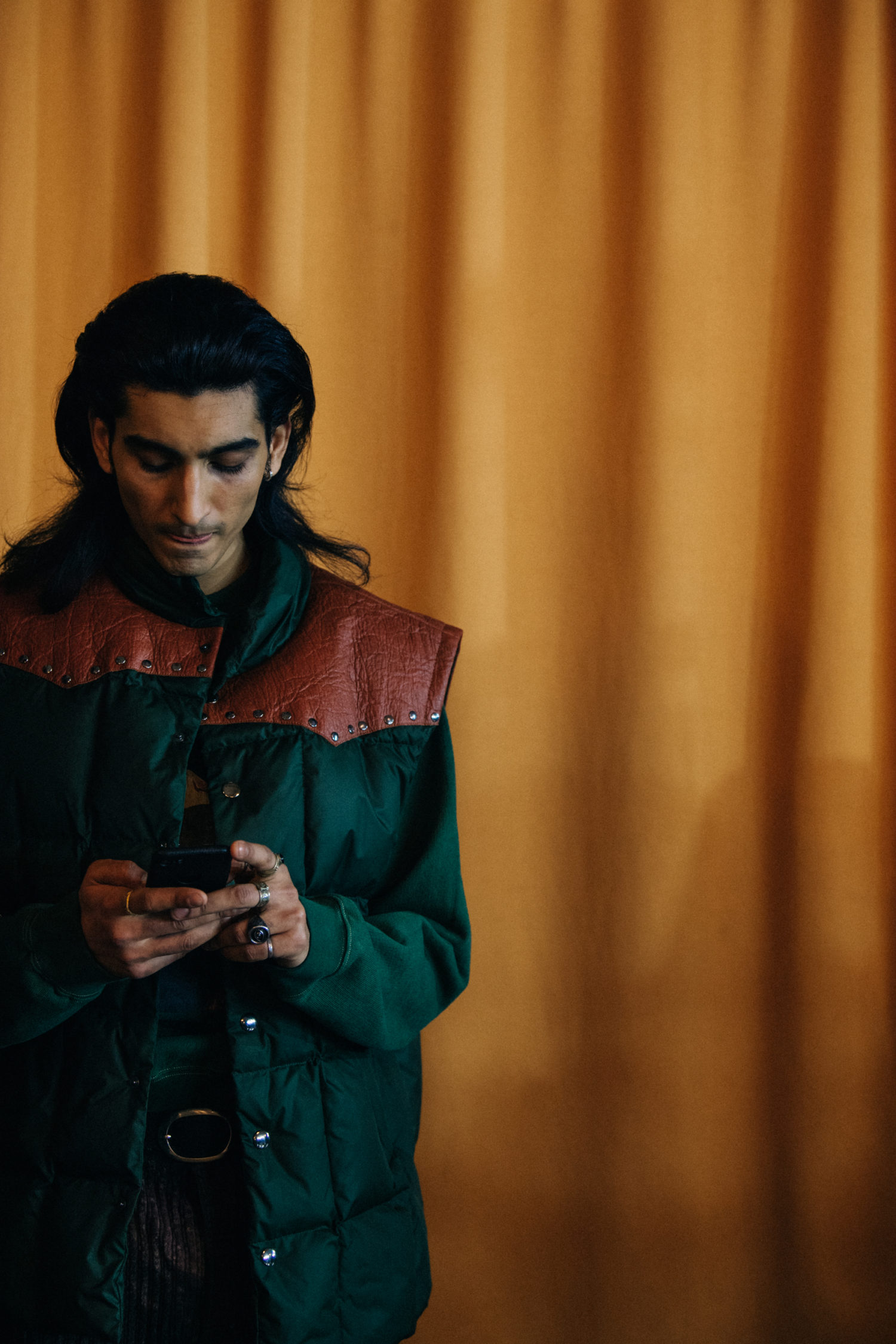 Backstage at PHIPPS, Fall/Winter 2020 - Adam Katz Sinding