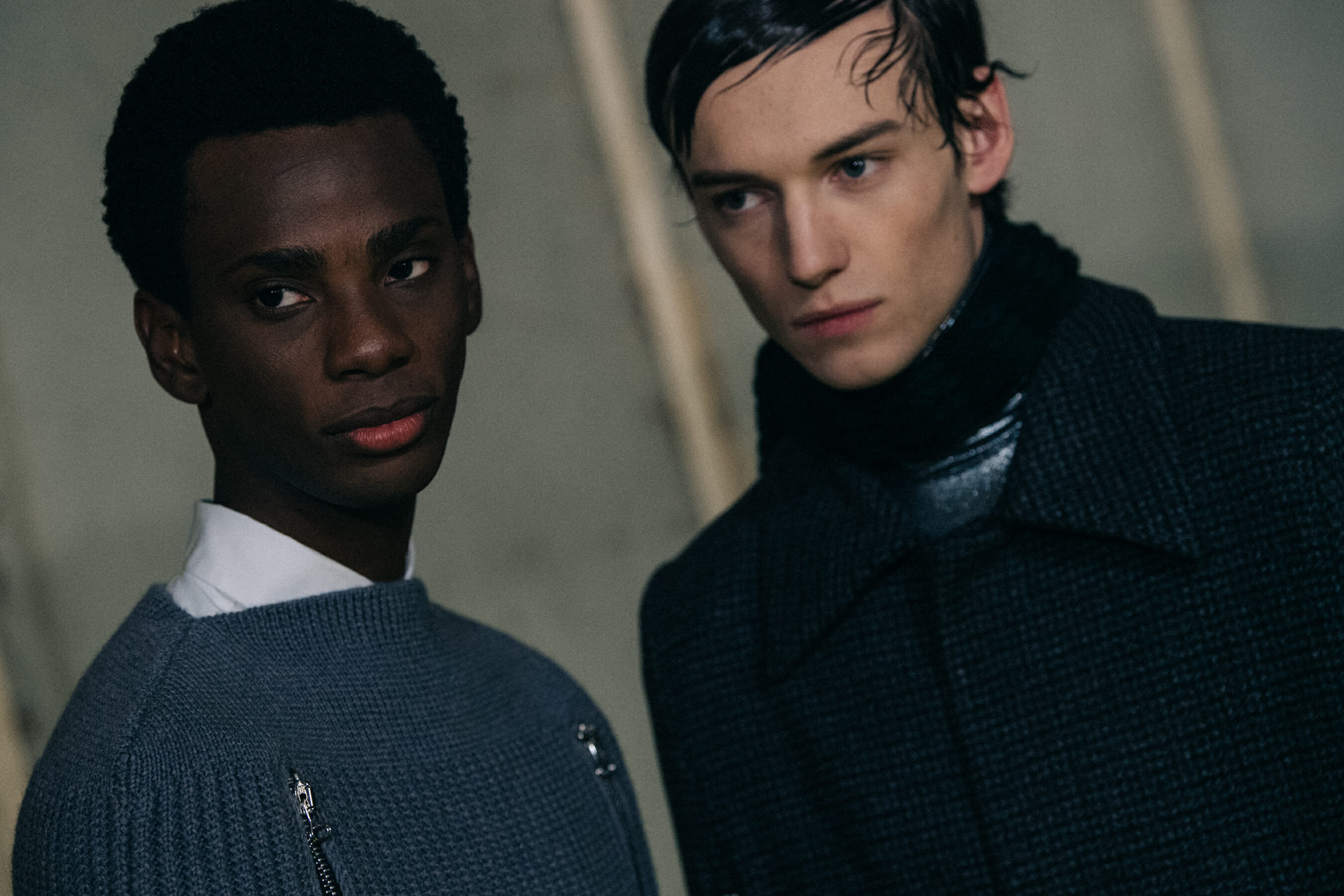 Backstage at Raf Simons, Fall/Winter 2020 - Adam Katz Sinding