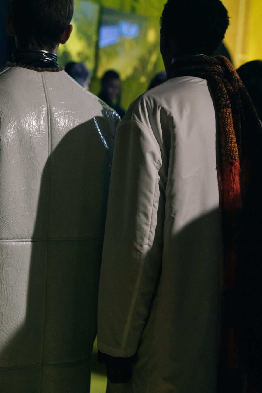 Backstage at Raf Simons, Fall/Winter 2020 - Adam Katz Sinding