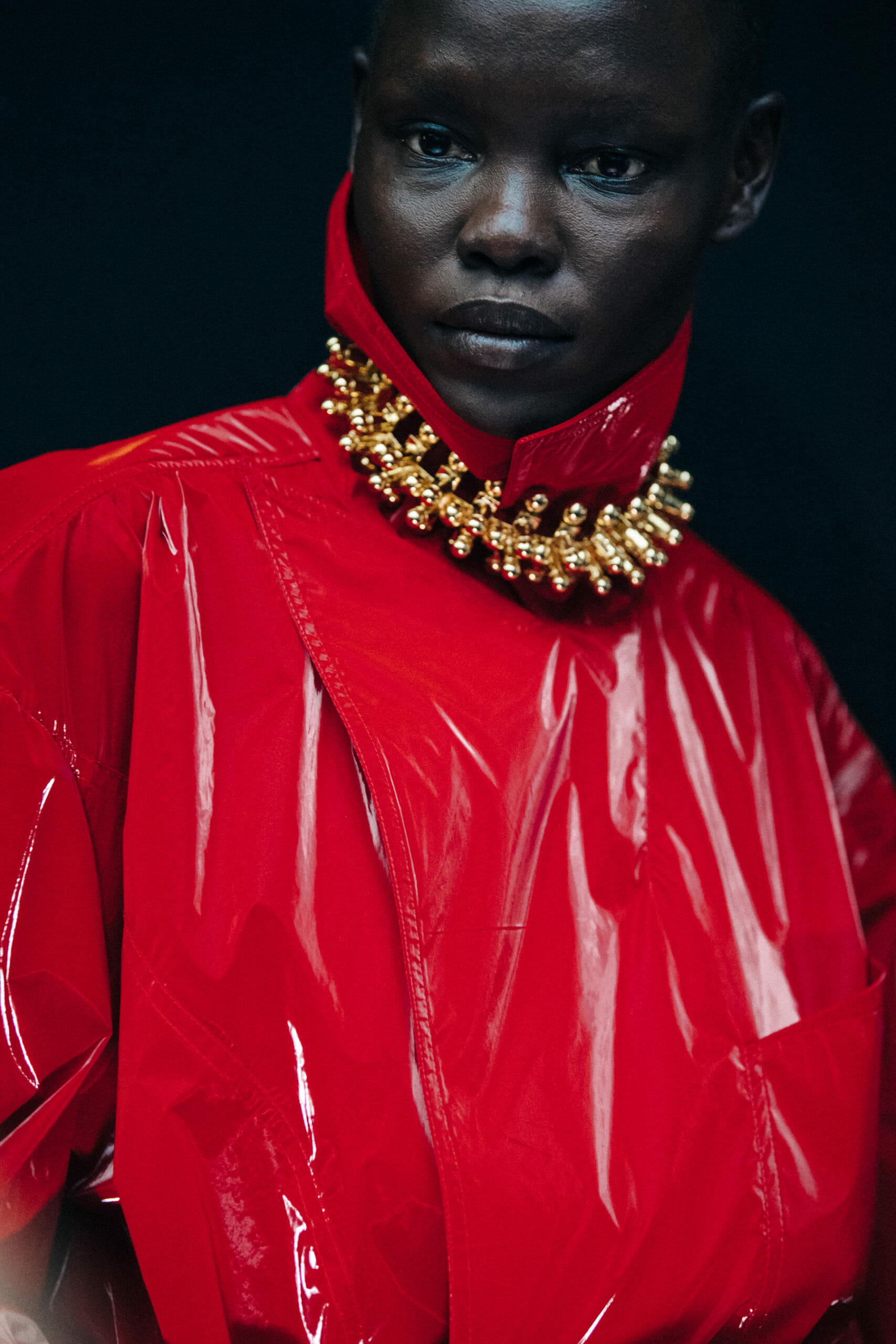 Backstage at Mugler, Fall/Winter 2020/2021 - Adam Katz Sinding