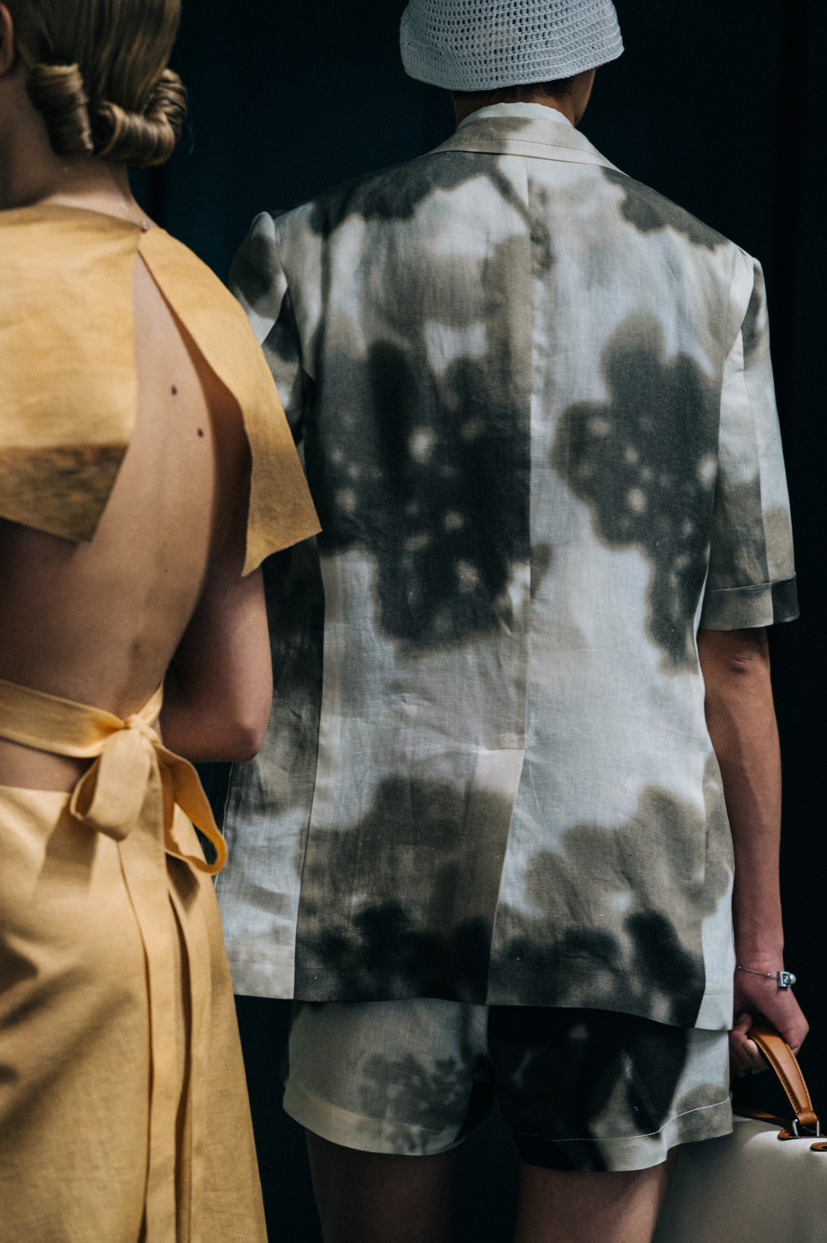 Backstage at Fendi, Spring/Summer 2021 - Adam Katz Sinding