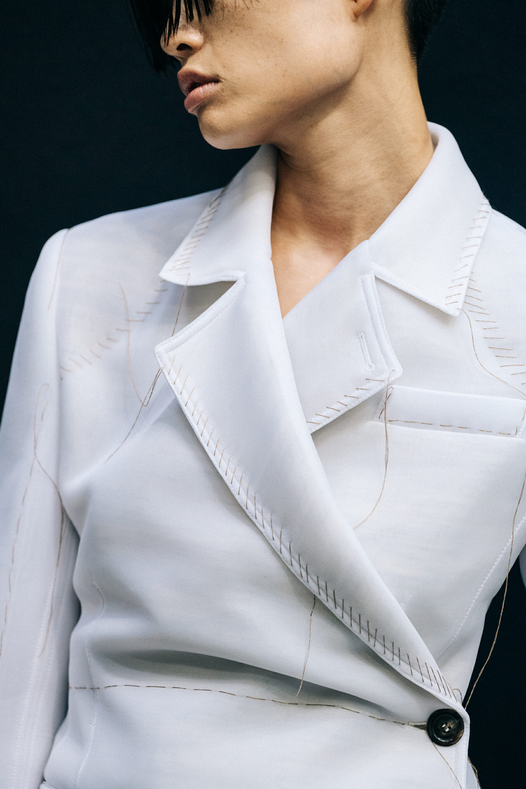 Backstage at Peter Do, Spring/Summer 2022 - Adam Katz Sinding