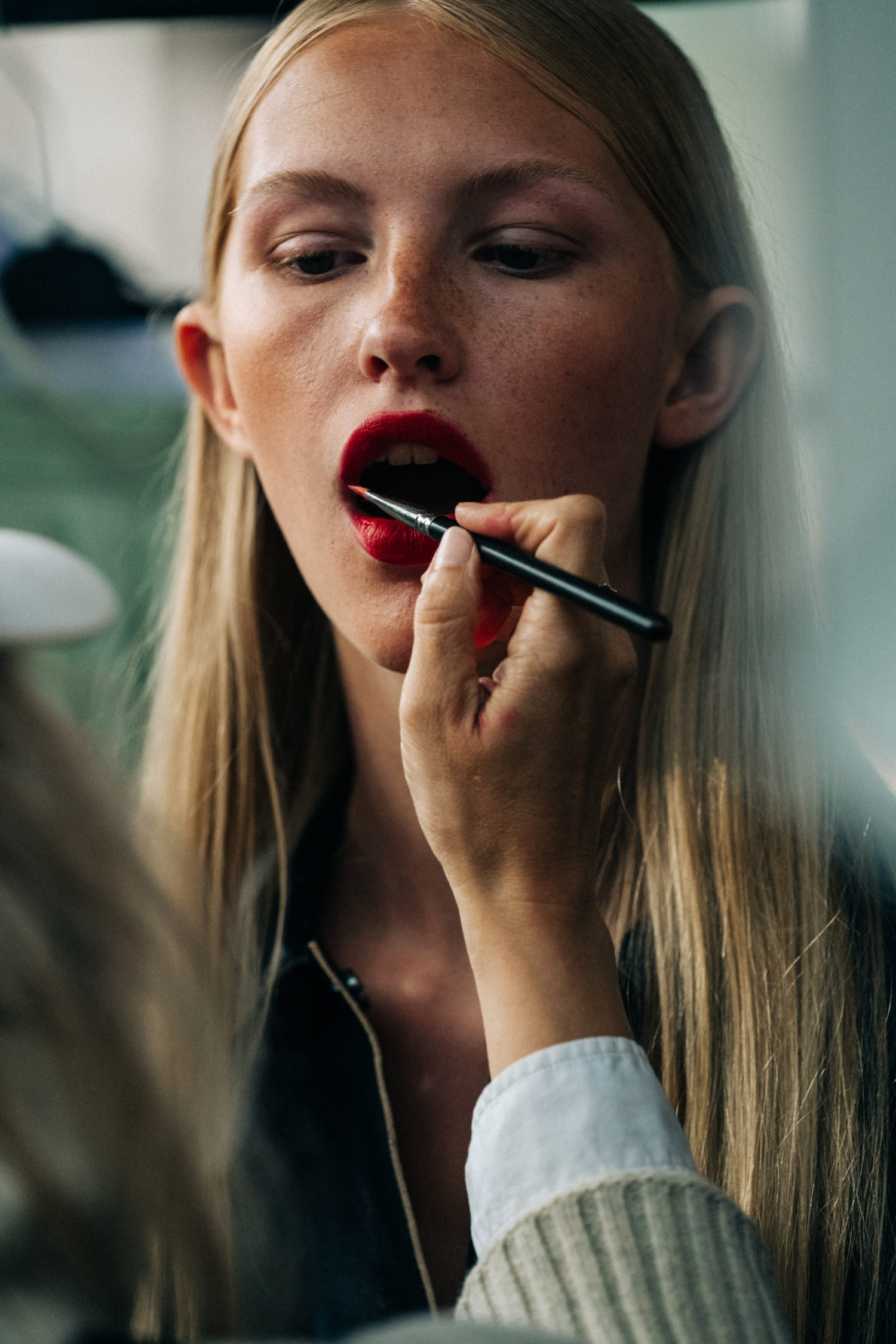 Backstage at DAY Birger et Mikkelsen, Spring/Summer 2022 - Adam Katz ...