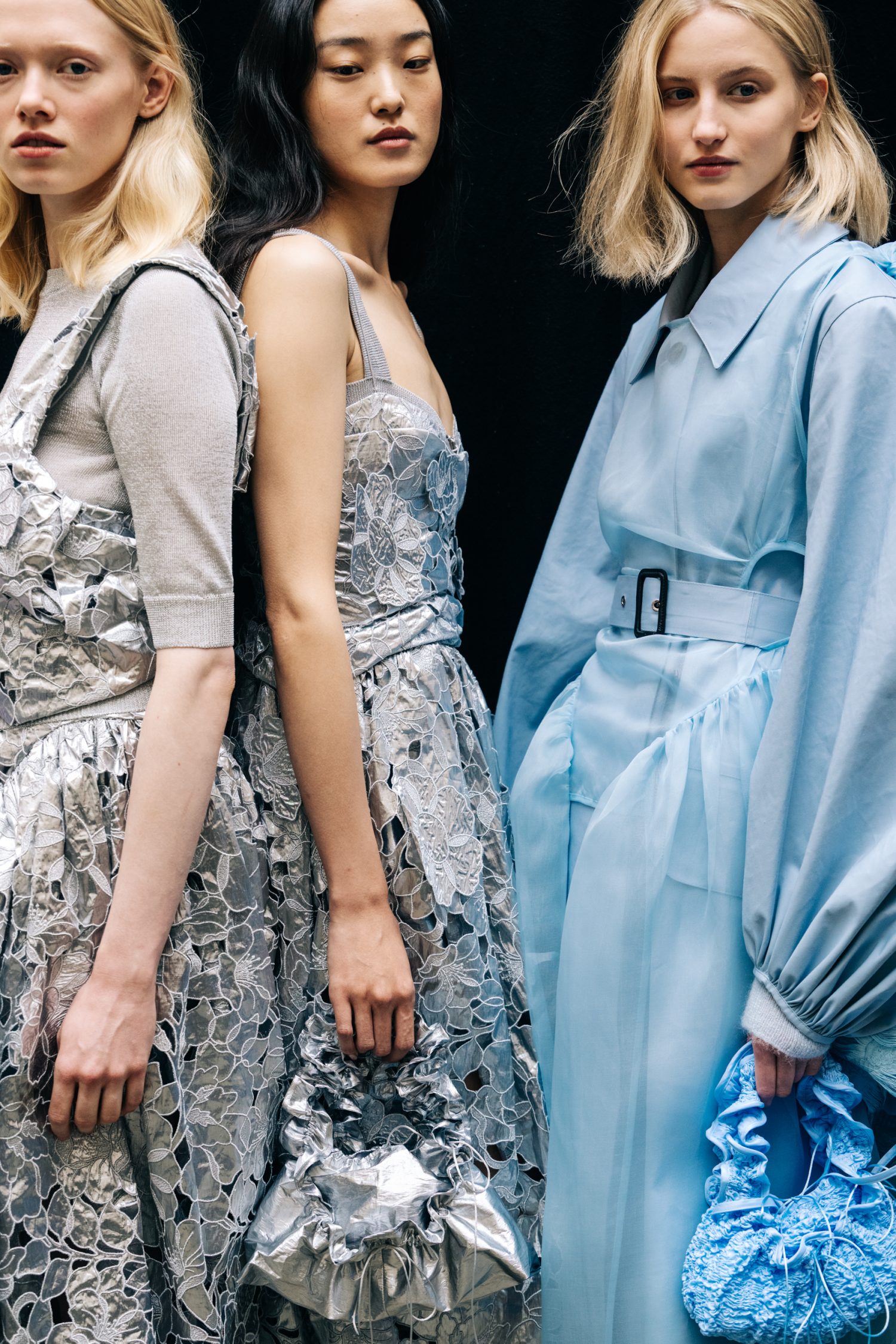 Backstage at Cecilie Bahnsen | Paris - Adam Katz Sinding