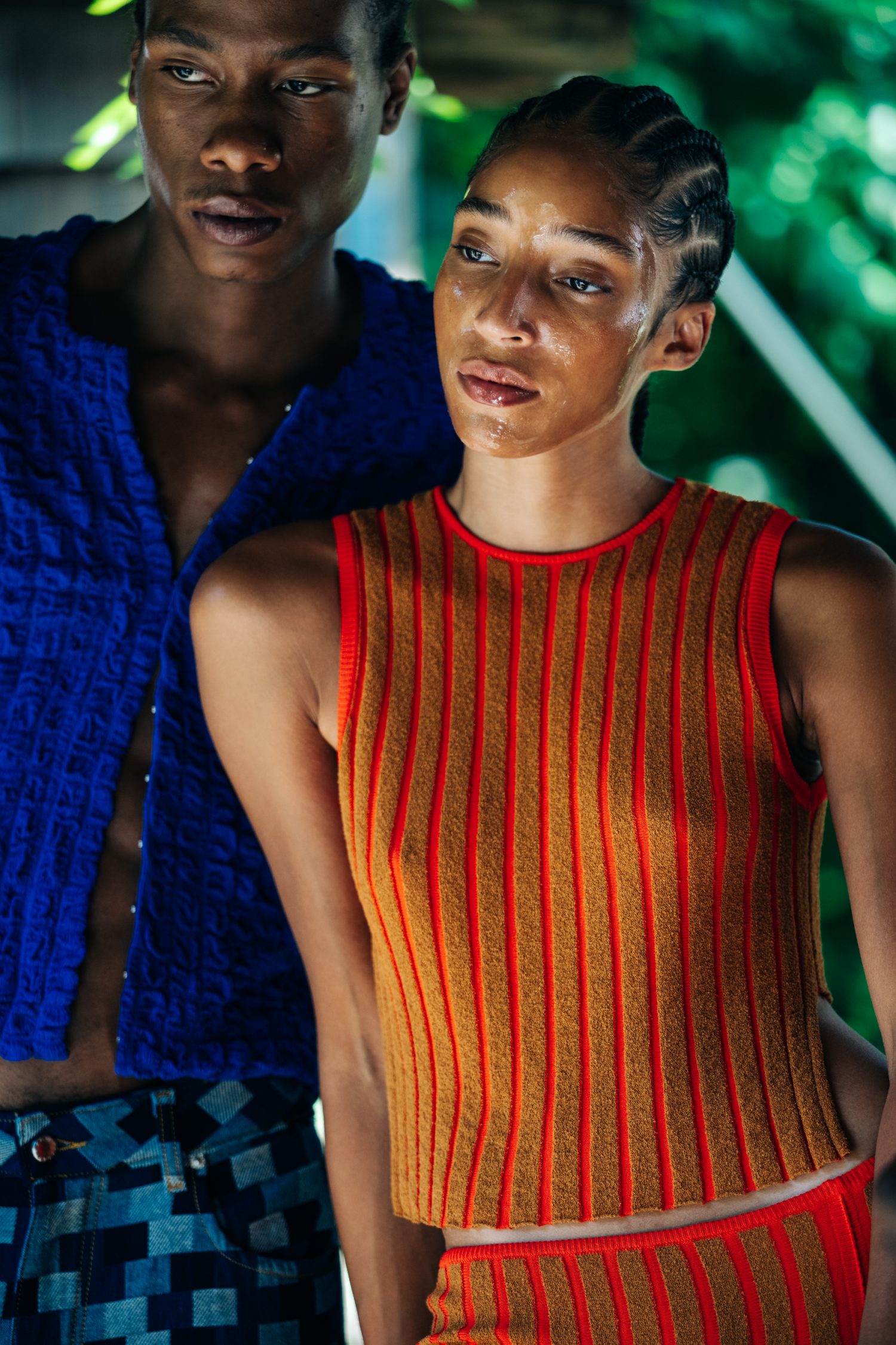 Backstage at Eckhaus Latta | New York City - Adam Katz Sinding