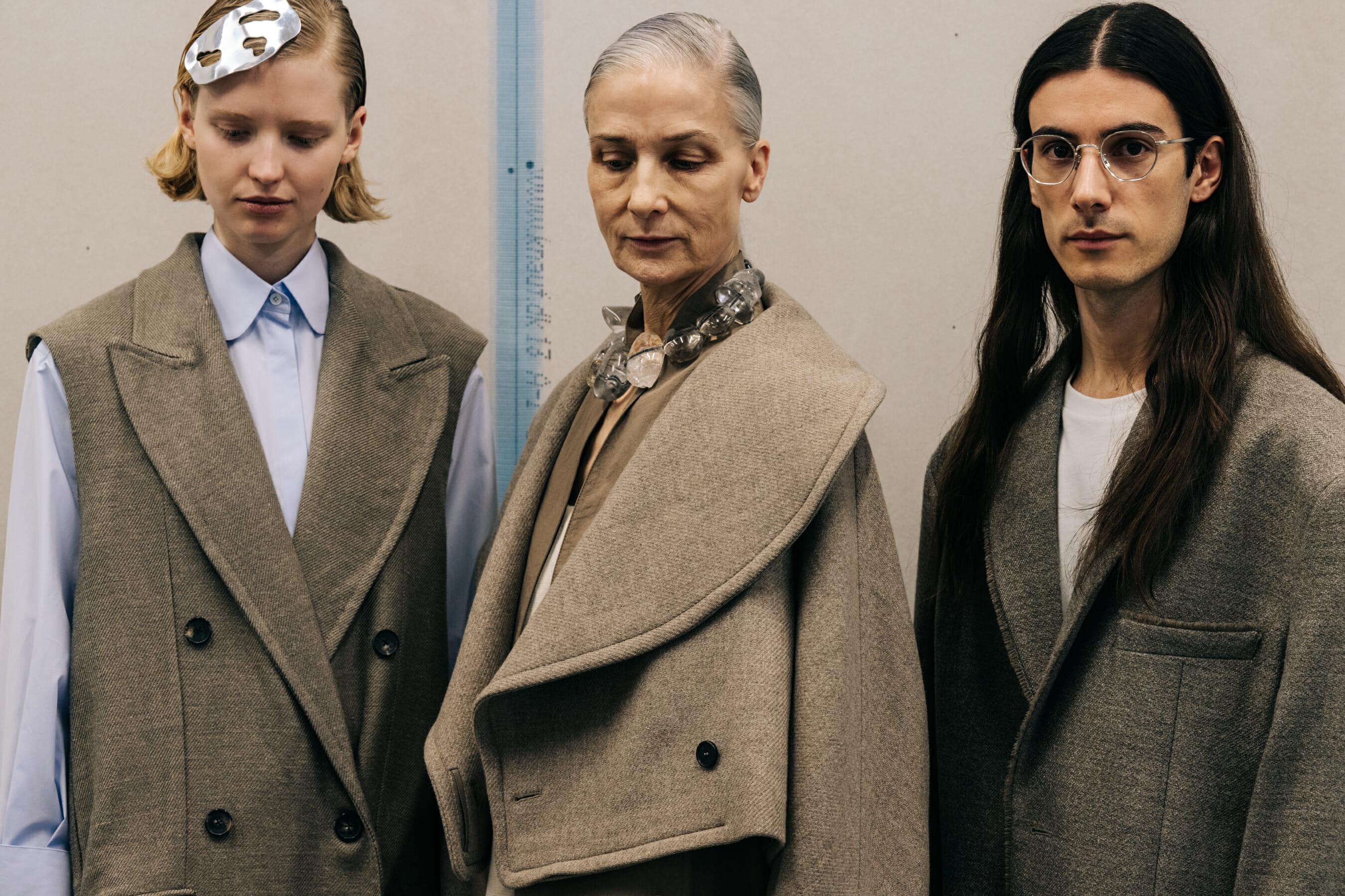 Backstage at Mark Kenly Domino Tan, Fall/Winter 2023/2024 Archives ...