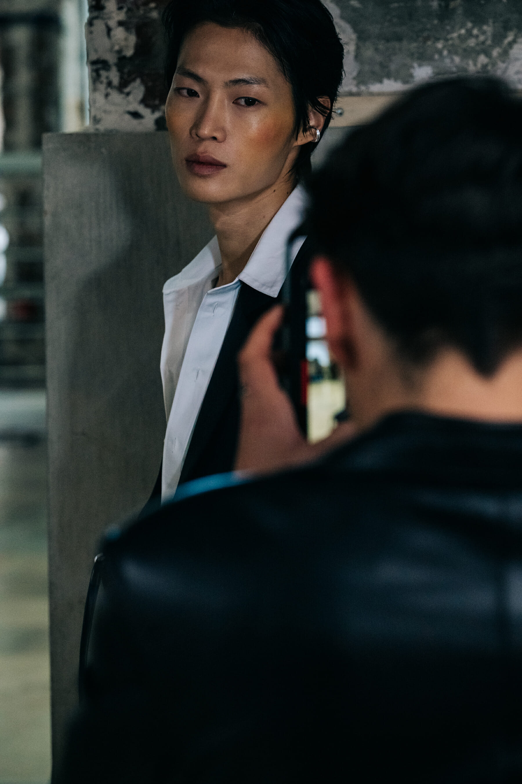 Backstage at Peter Do, Spring/Summer 2024 - Adam Katz Sinding