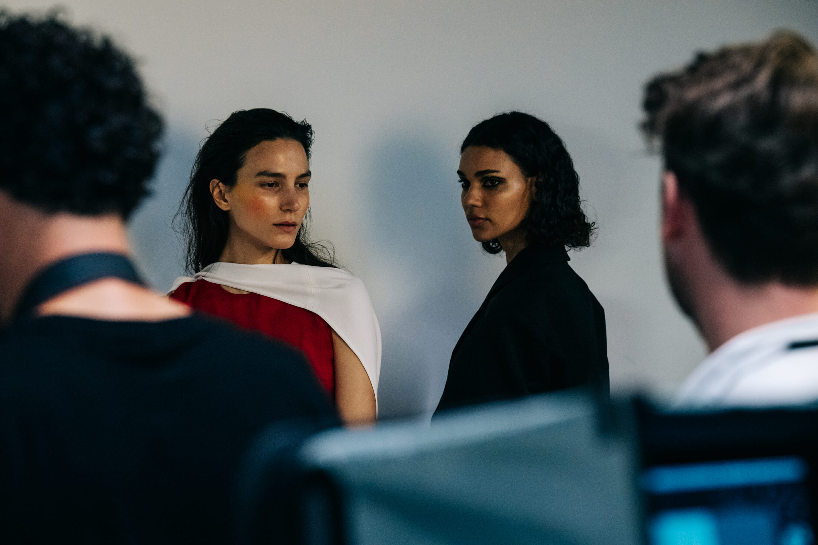 Backstage at Peter Do, Spring/Summer 2024 - Adam Katz Sinding