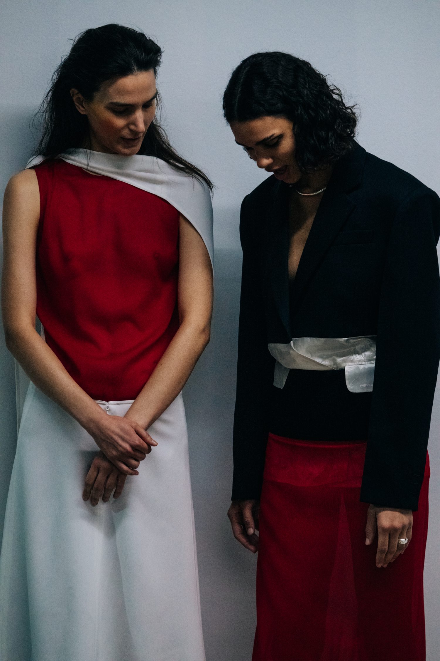Backstage at Peter Do, Spring/Summer 2024 - Adam Katz Sinding