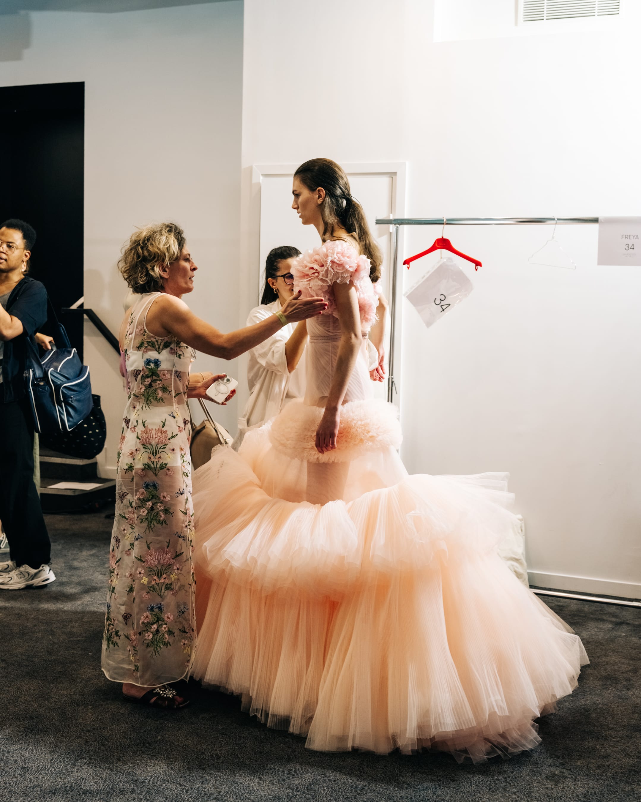 Backstage at Giambattista Valli | Paris - Adam Katz Sinding