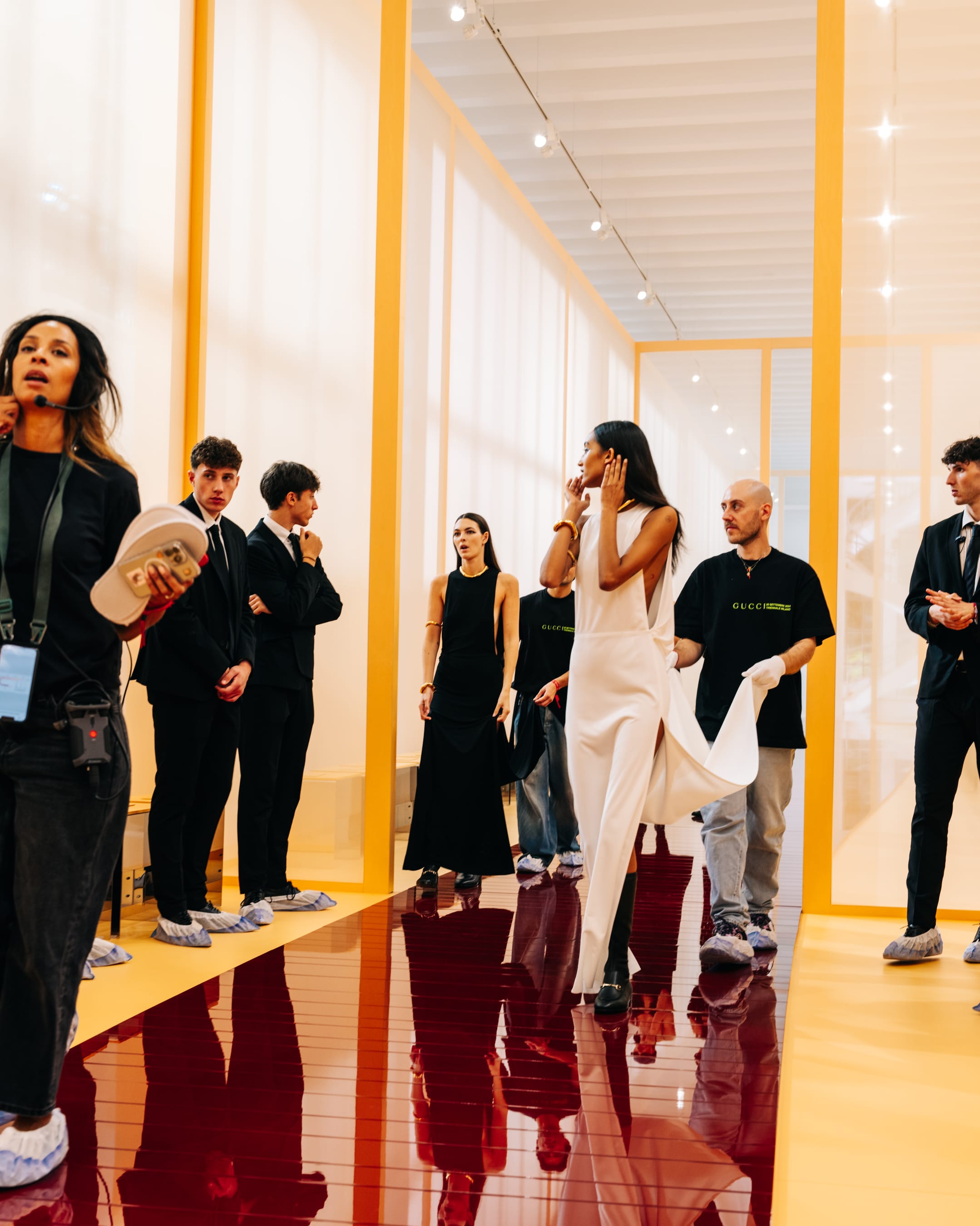 Backstage at Gucci | Milan - Adam Katz Sinding