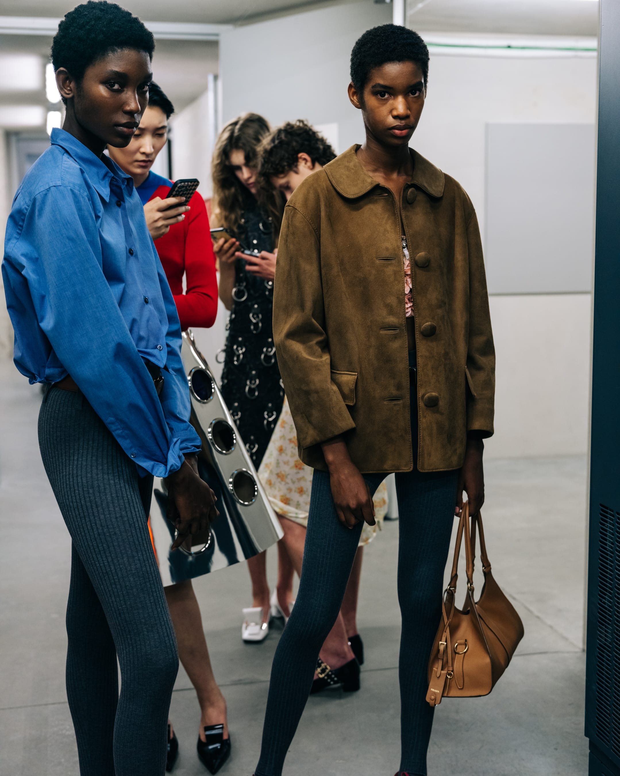Backstage at Prada | Milan - Adam Katz Sinding