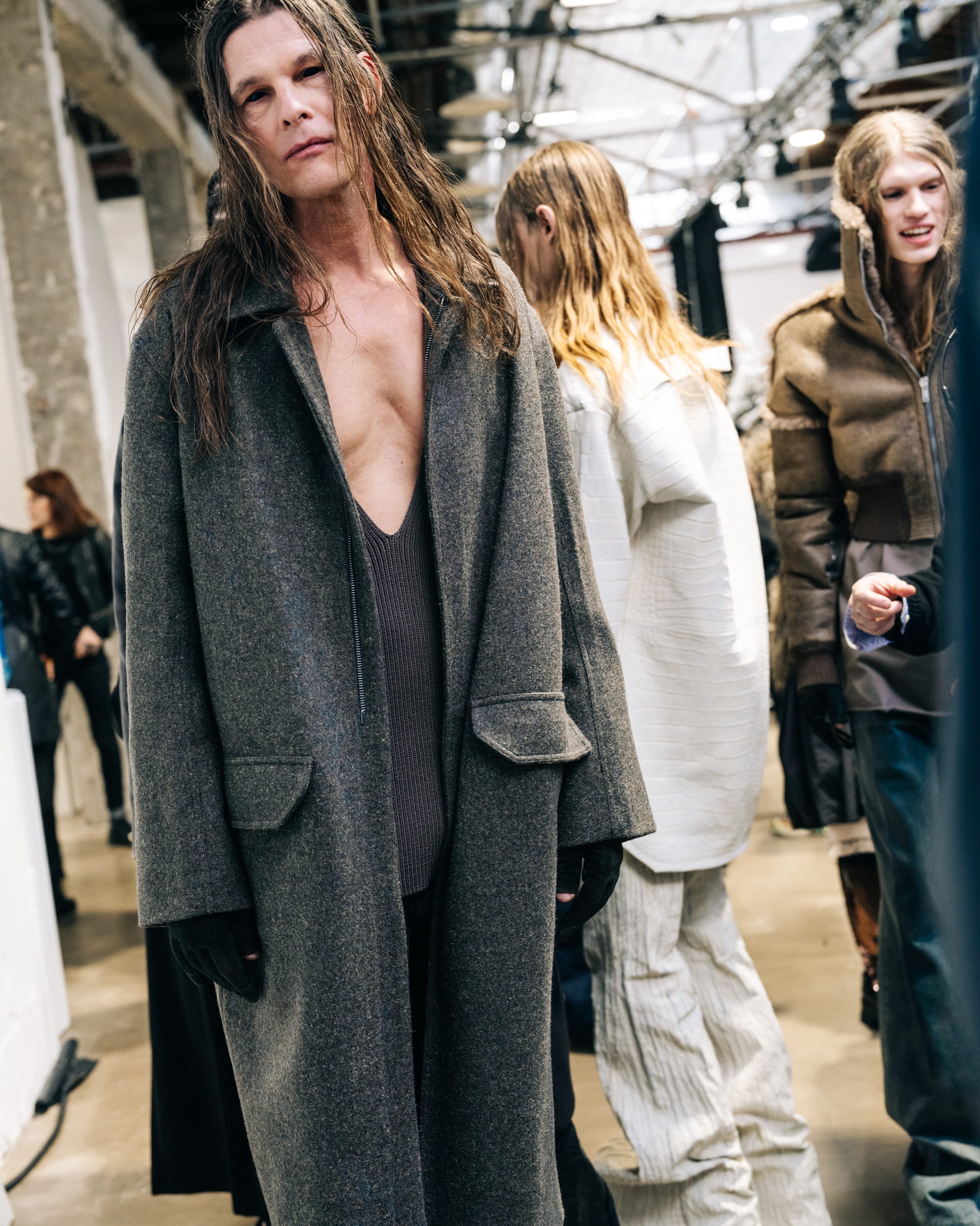 Backstage at Rick Owens | Paris - Adam Katz Sinding