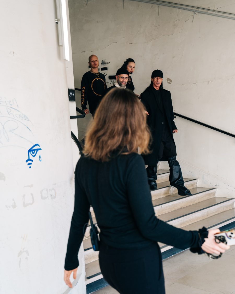 Backstage at Rick Owens Men’s, Fall/Winter 2025/2026 - Adam Katz Sinding
