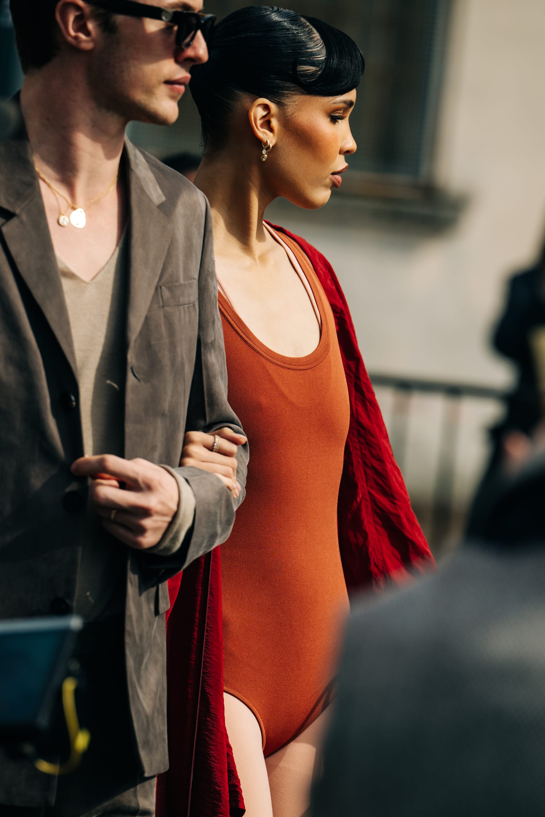 Lucky Blue Smith +Nara Aziza Smith | Milan - Adam Katz Sinding