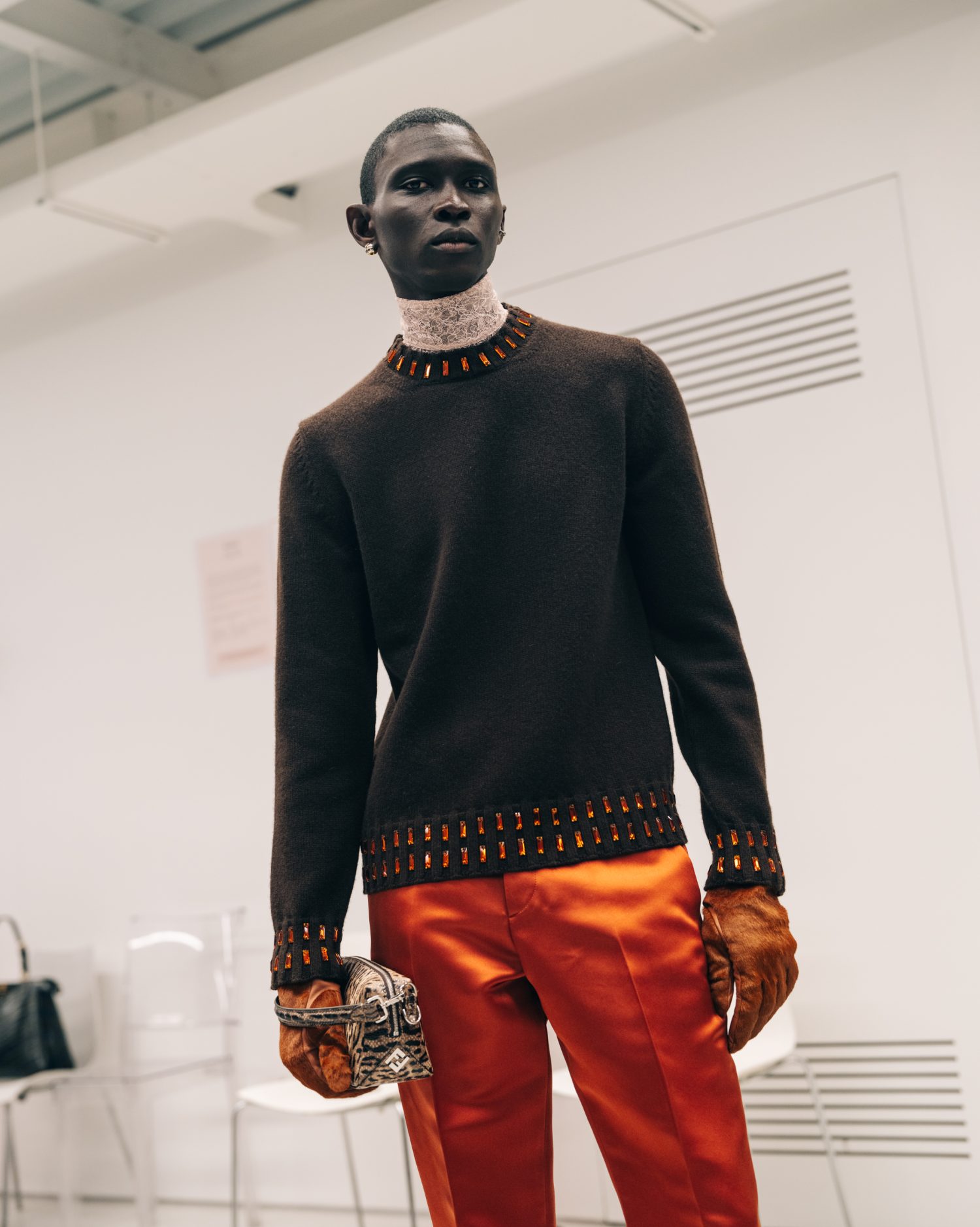 Backstage at Fendi, Fall/Winter 2025/2026 Archives - Adam Katz Sinding