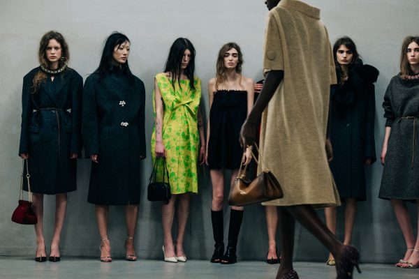 Backstage at Prada, Fall/Winter 2025/2026 - Adam Katz Sinding