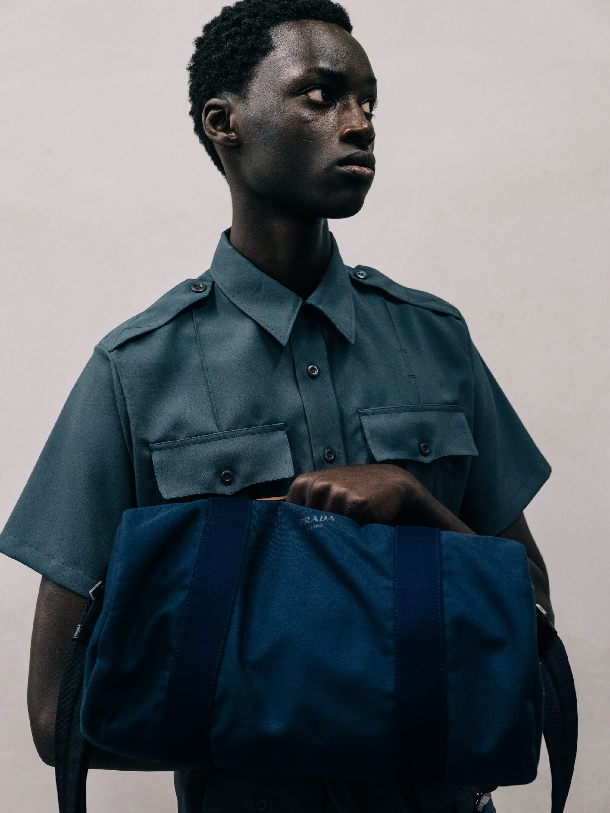 Backstage at Prada Men's | Milan - Adam Katz Sinding