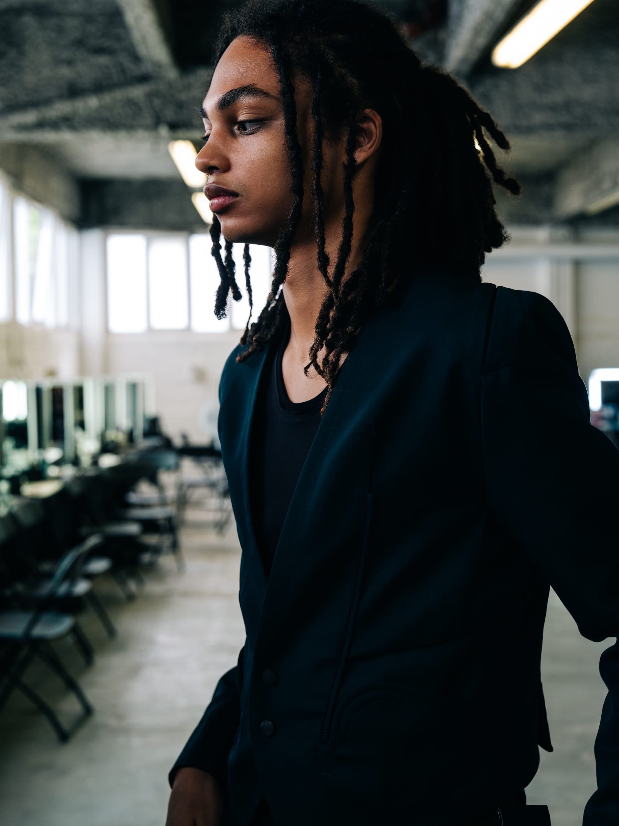 Backstage at Kiko Kostadinov Men's | Paris - Adam Katz Sinding
